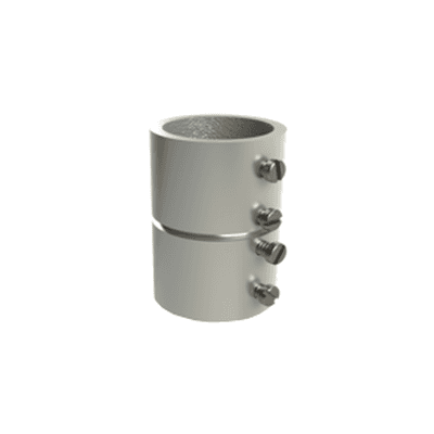 Cople 1 1/2" (38mm) con tornillo pared delgada galvanizado etiqueta ...