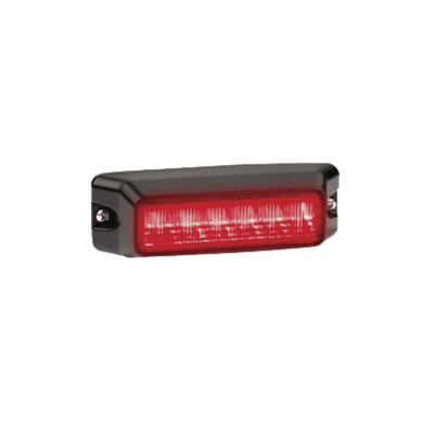 Luz auxiliar de 6 LED, Flasher Integrado, Color Rojo, Mica Transparente ...