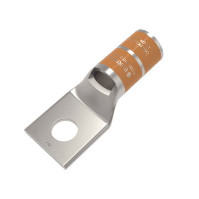 Zapata Terminal de Compresión de Barril Corto para Tornillo de 1/2" y ...