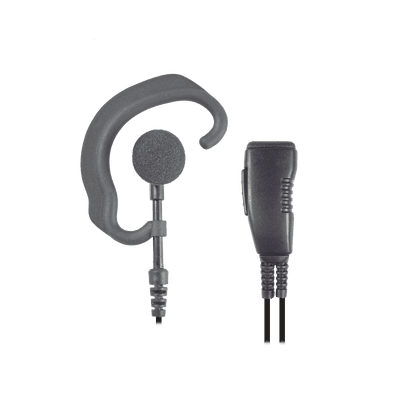 MICRÓFONO DE SOLAPA ESTILO GANCHO PARA MOTOROLA HT-750, 1250, 1550, PRO ...