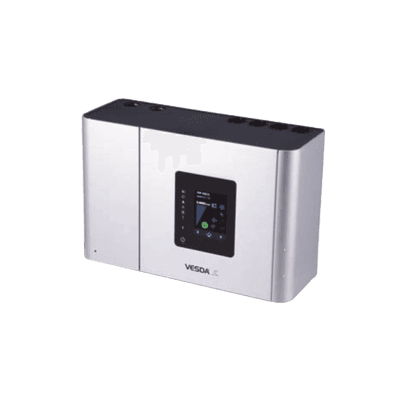 Analizador por aspiración VESDA para 6500 metros cuadrados y 800 metros ...