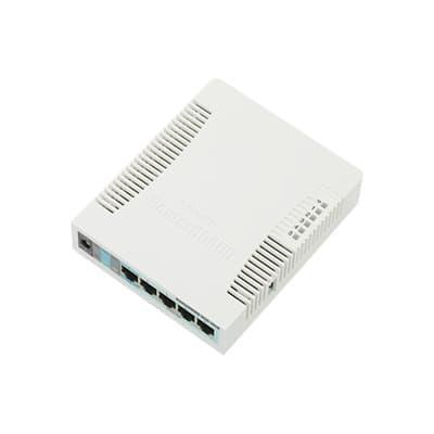 RouterBoard, 5 Puertos Gigabit Ethernet, 1 Puerto USB, WiFi 2.4 GHz 802 ...