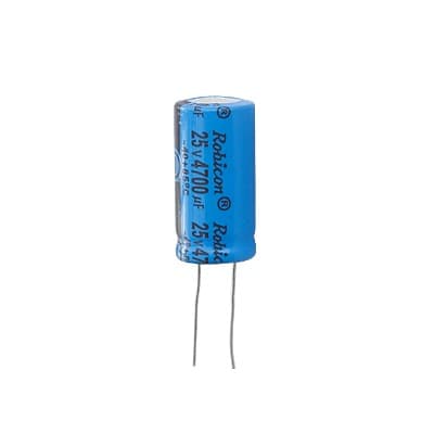 Capacitor de 4700 MF. 25 V. - Chipcom S.A